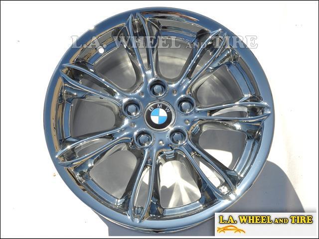Set of 4 Chrome 17" BMW Z4 "Style 103" E85 OEM Wheels Rims Z3 325i 330i ...