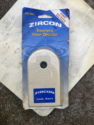 Zircon Leak Alert Electronic Water Detector - New/Sealed | eBay