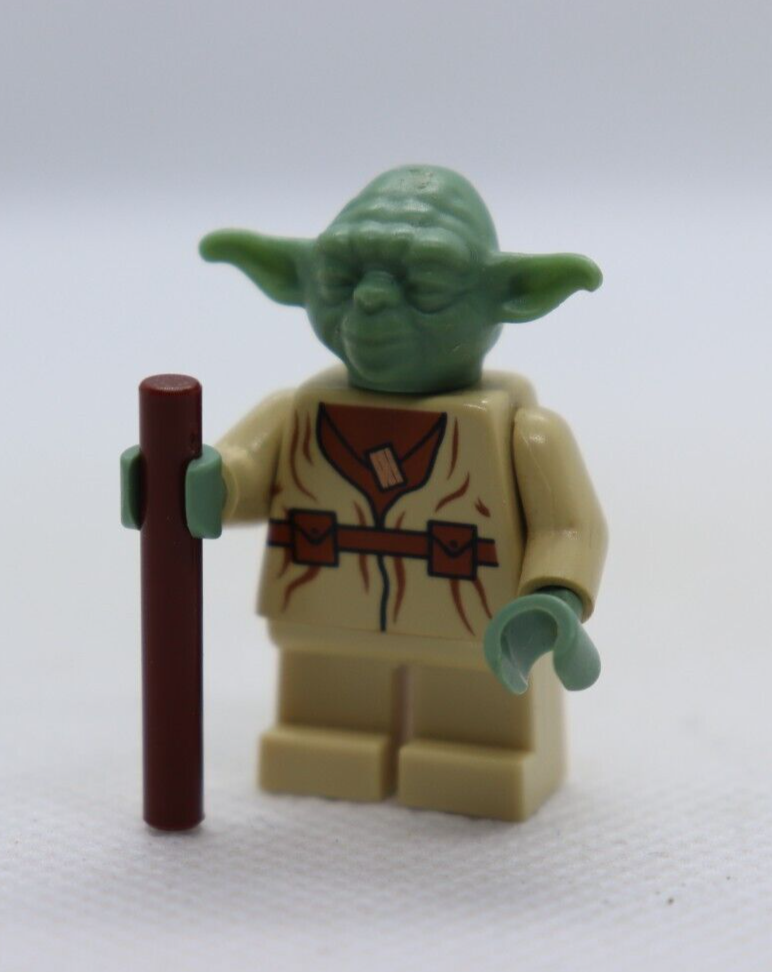 LEGO Star Wars Classic Yoda Minifigure Torso Only SW0051 Sets 4502 7103 ...