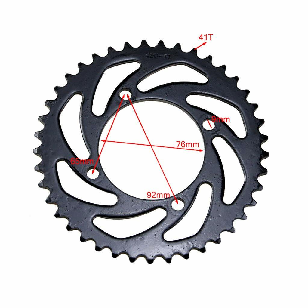 420 140L Chain +15T Front 41T Rear Sprocket for 110cc 125cc Pitpro Dirt ...