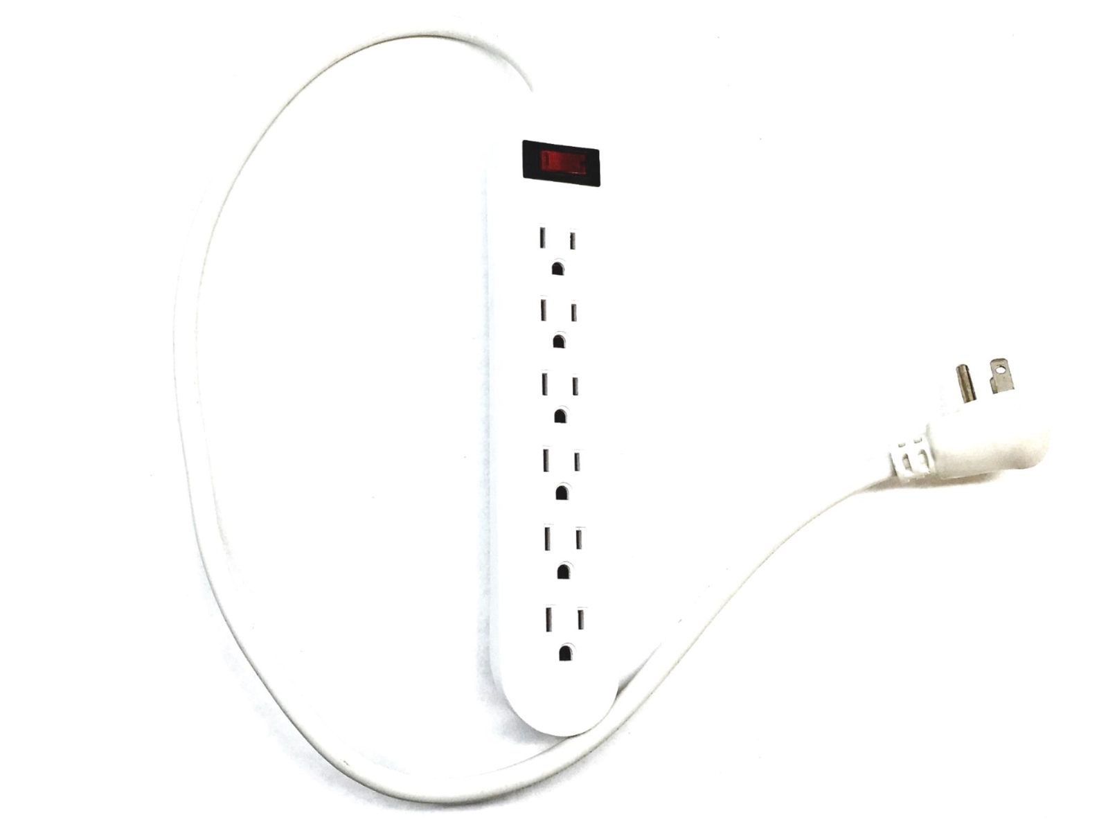 Intertek 15A 125VAC 60Hz 1875W 6 Outlet Power Strip 5009873 [Lot of 3 ...