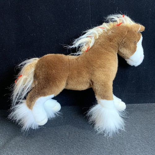 Douglas Samson Clydesdale Horse 12" Plush Stuffed Animal Cuddle Toy ...