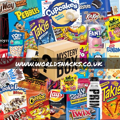 American Sweets Chocolate Selection Candy Box Import Snacks Christmas ...