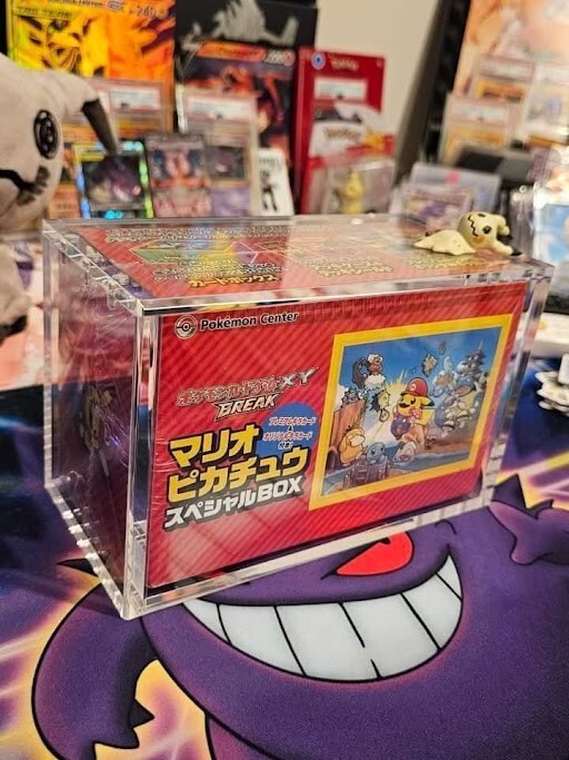 Pokémon Mario Luigi Pikachu Poncho Collection Acrylic Magnetic Case | eBay