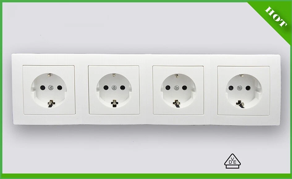 Lesen Abrechnungsfähig Randstein 4 fach steckdose unterputz Strafe Oder Bescheiden