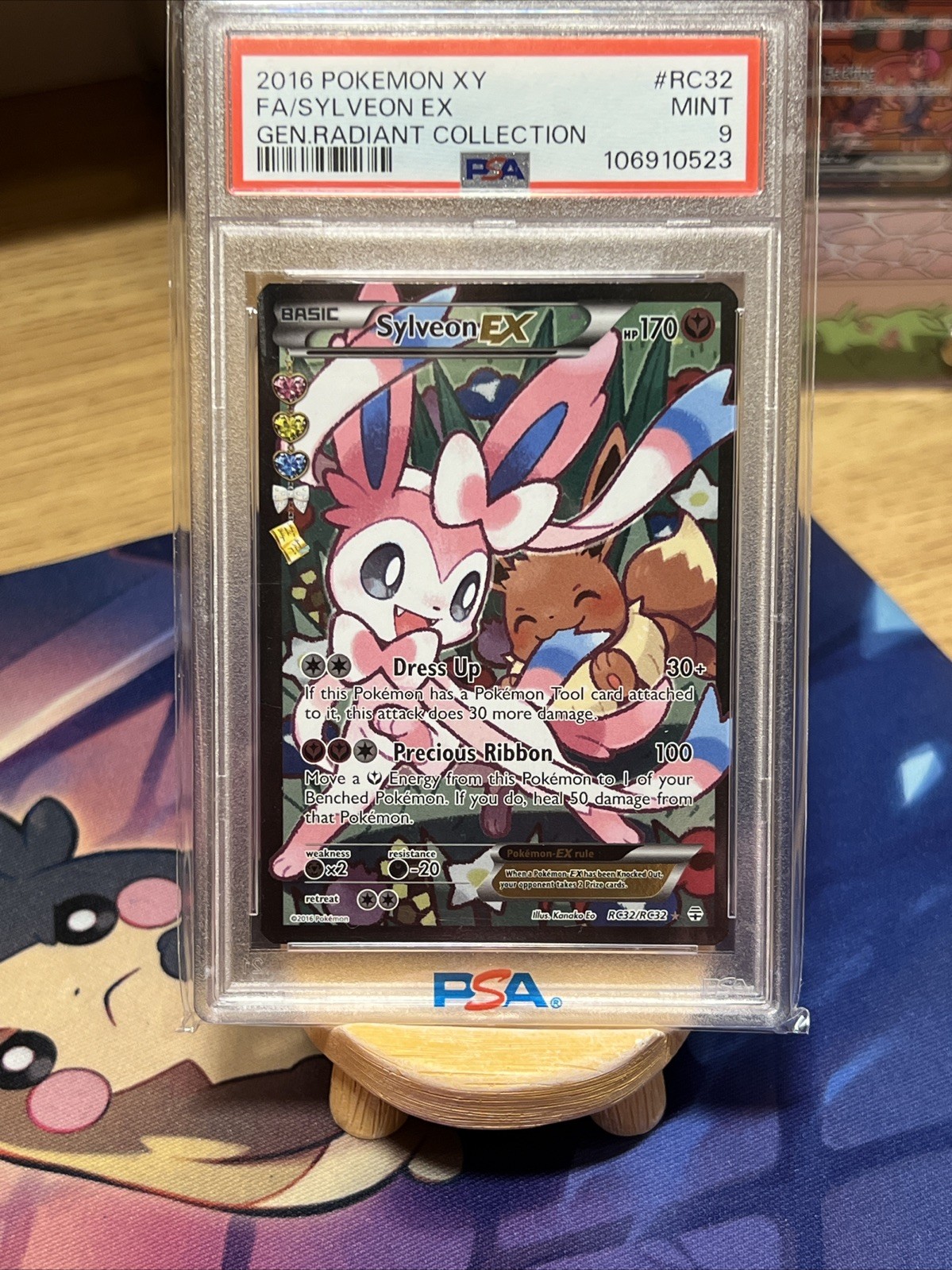 Sylveon EX (Full Art) RC32-32 Generations: Radiant Collection Holo | eBay