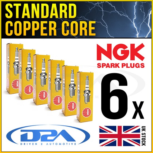 6x NGK LKR7B-9 (5847) Standard Spark Plug | eBay