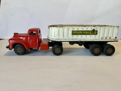 SSS JAPAN "GRAIN HAULER" TRACTOR TRAILER 14 1/2" FRICTION | eBay