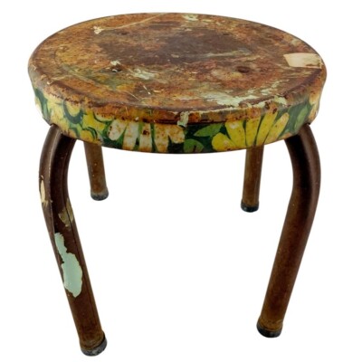 Post-1950 - Metal Step Stool