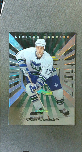 1996-97 Leaf Limited Rookies #4 Hnat Domenichelli Whalers | eBay