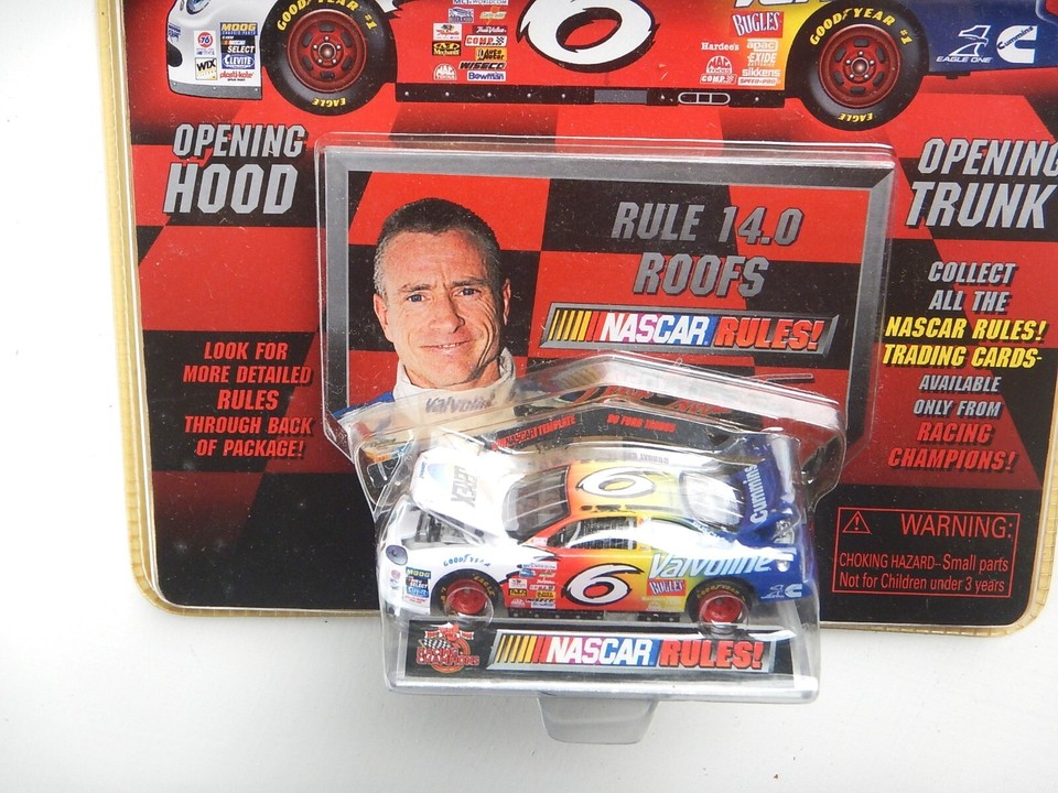 Mark Martin #6 Valvoline Car (Nascar Rules)(Racing Champions)(1999) | eBay
