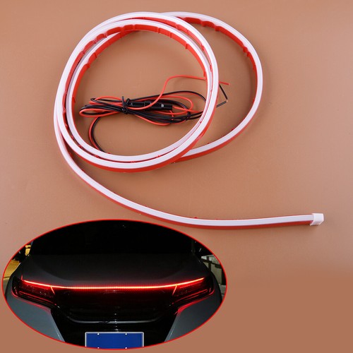 1.8m LED DRL Hood Light Strip Engine Cover voiture Feux de circulation ...
