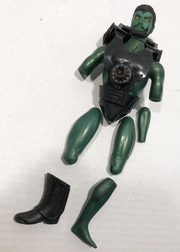Vintage Super Joe Darkon Half Man Half Monster 1977 Hasbro GI Joe WORKS ...