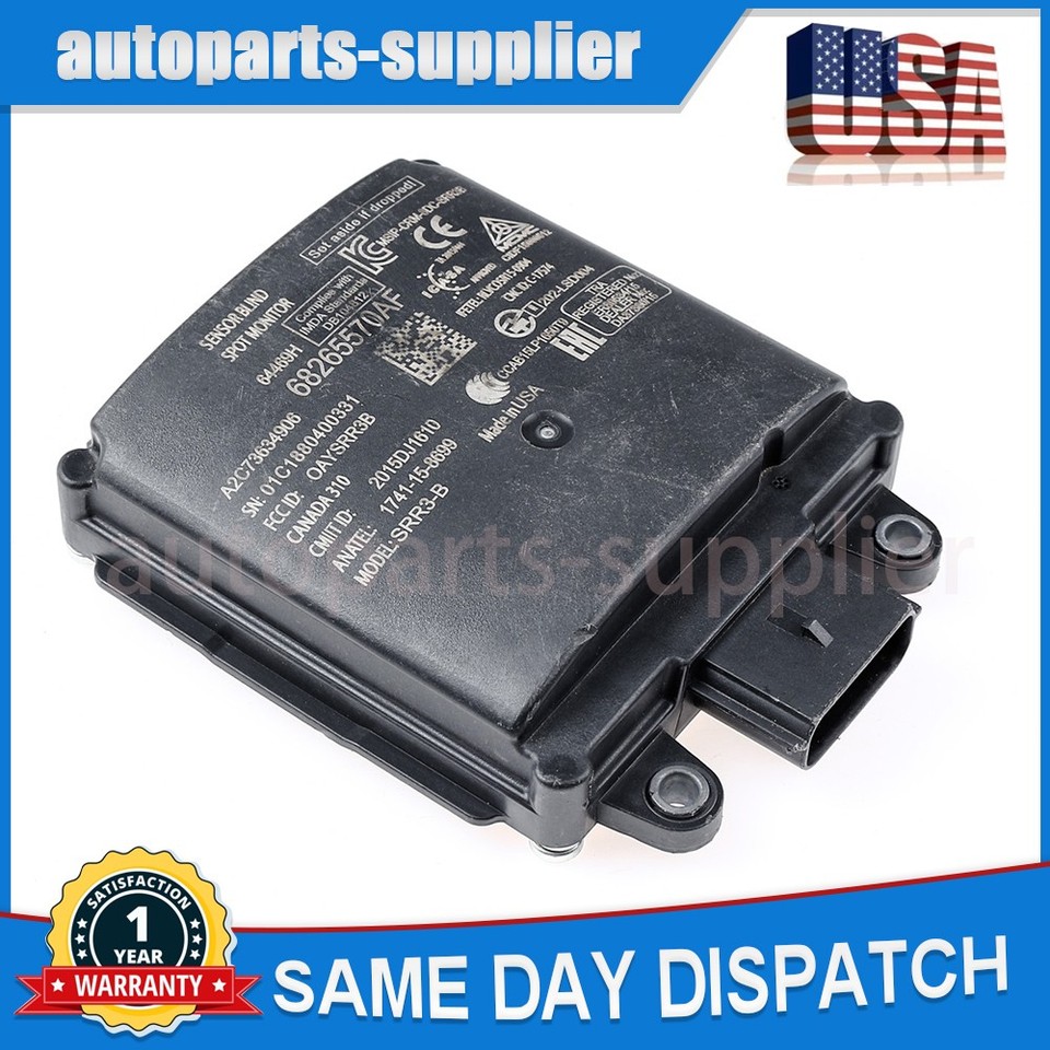 68265570AF Blind Spot Radar Sensor Rear for 2016-2020 Jeep Grand ...