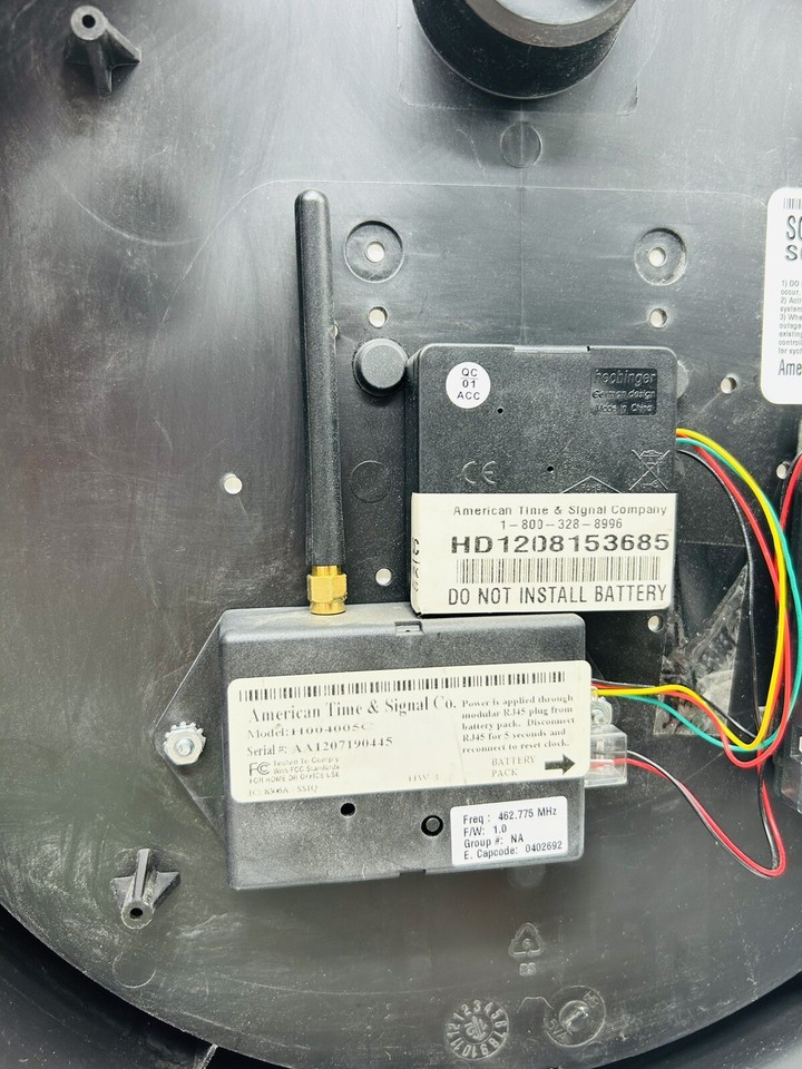 American Time and Signal Company 13” Wall Clock BOEING SQ56BADD3XXBPY ...