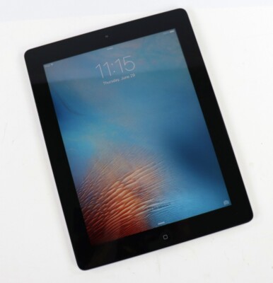 Apple iPad 2 A1395 – 16GB – Wi-Fi – 9.7" – Black – Fair Condition ...