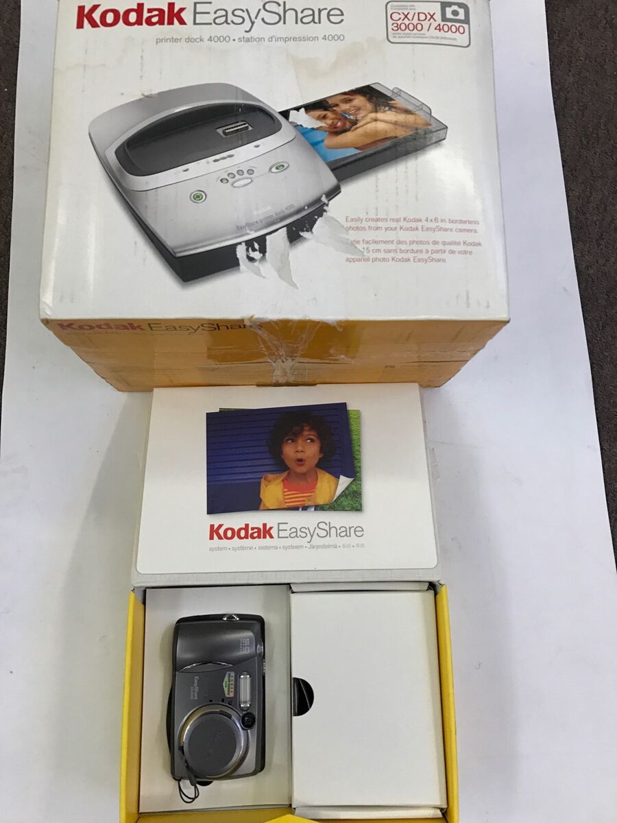 KODAK EASYSHARE PRINTER DOCK 4000 CX/DX 3000/4000,With KODAK EASYSHARE PRINTER DOCK 4000 CX/DX 3000/4000,With