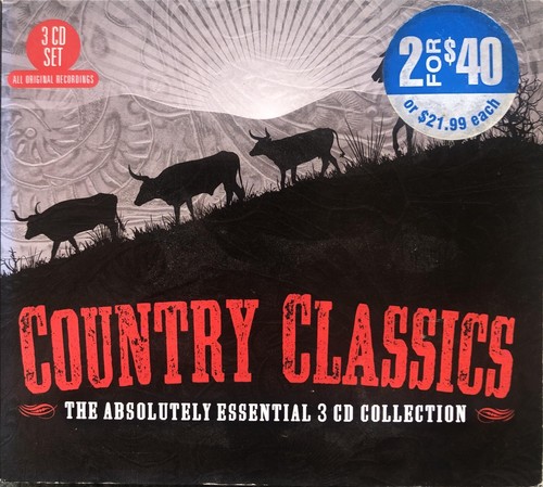 Country Classics The Absolutely Essential 3 CD Collection | eBay