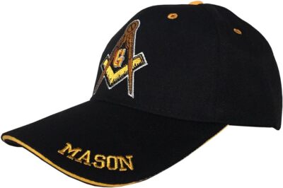 Freemason 3D Embroidered Adjustable Hat Mason Masonic Lodge Baseball ...