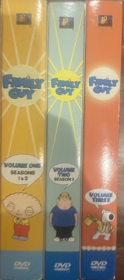 Family Guy DVD Lot Volumes 1 2 3 | eBay