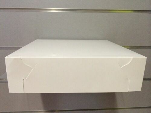 Cake Boxes 11x11x2.5 10Pk Cardboard Disposable Cake Boxes AU STOCK ...