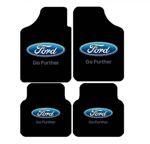 For Ford Car Floor Mats 4PCs Universal All Models Anti-slip Carpets ...