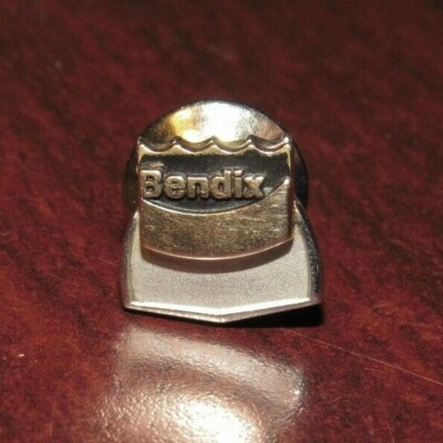 Vintage Bendix Corporation Solid 10kt White & Yellow Gold Employee Pin ...