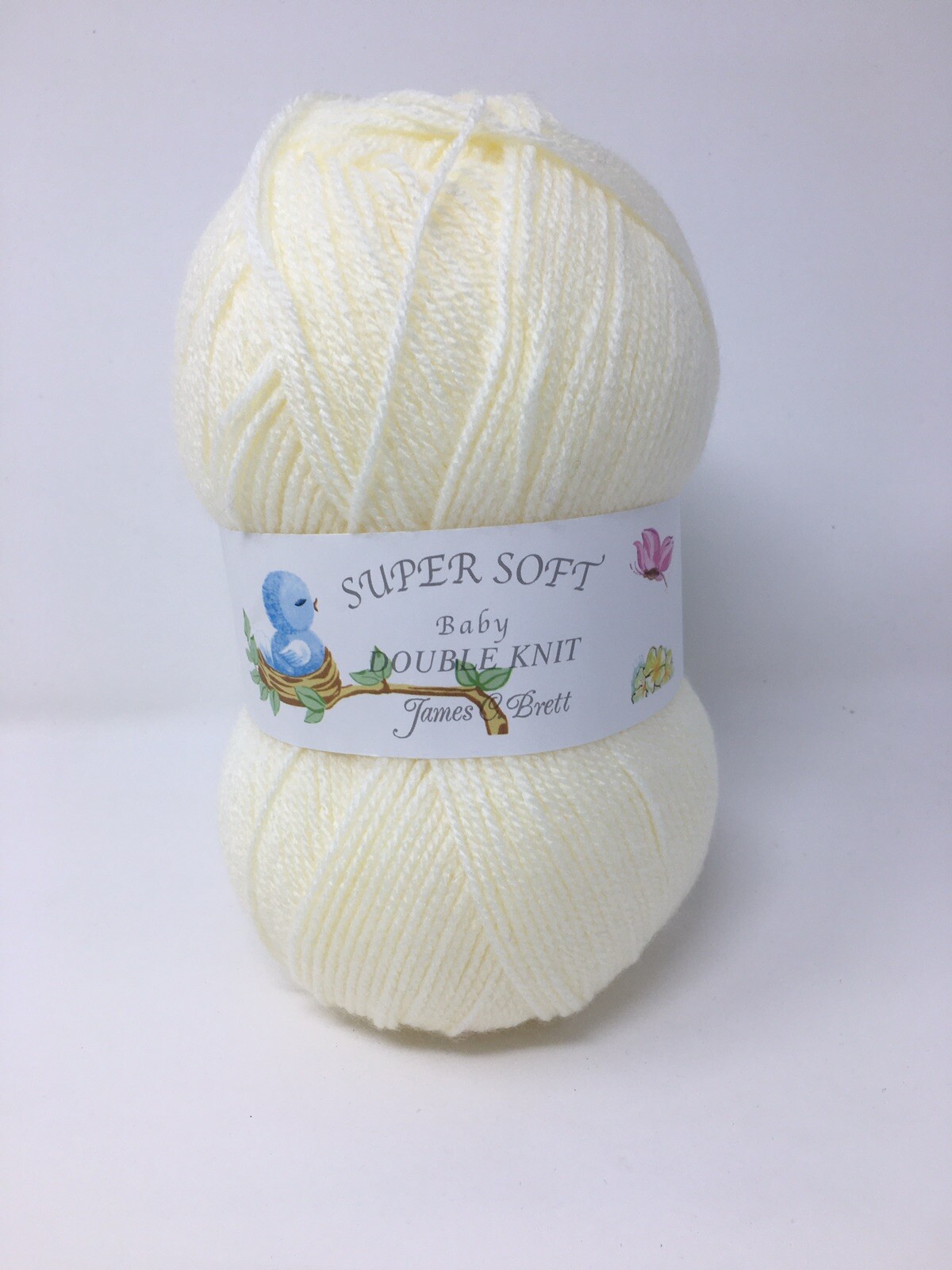 Job Lot James C Brett Baby Supersoft DK Yarn, 500g - Cream, BB9 *FREE ...