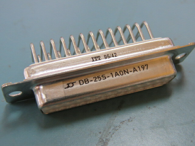 ITT CANON DB25S-1A0N-A197 Qty of 6 per Lot Conn D-Subminiature SKT 25 ...