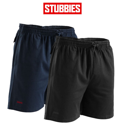Stubbies Ruggers Mens Long Leg Shorts Drawcord Comfy Elasticised Work ...