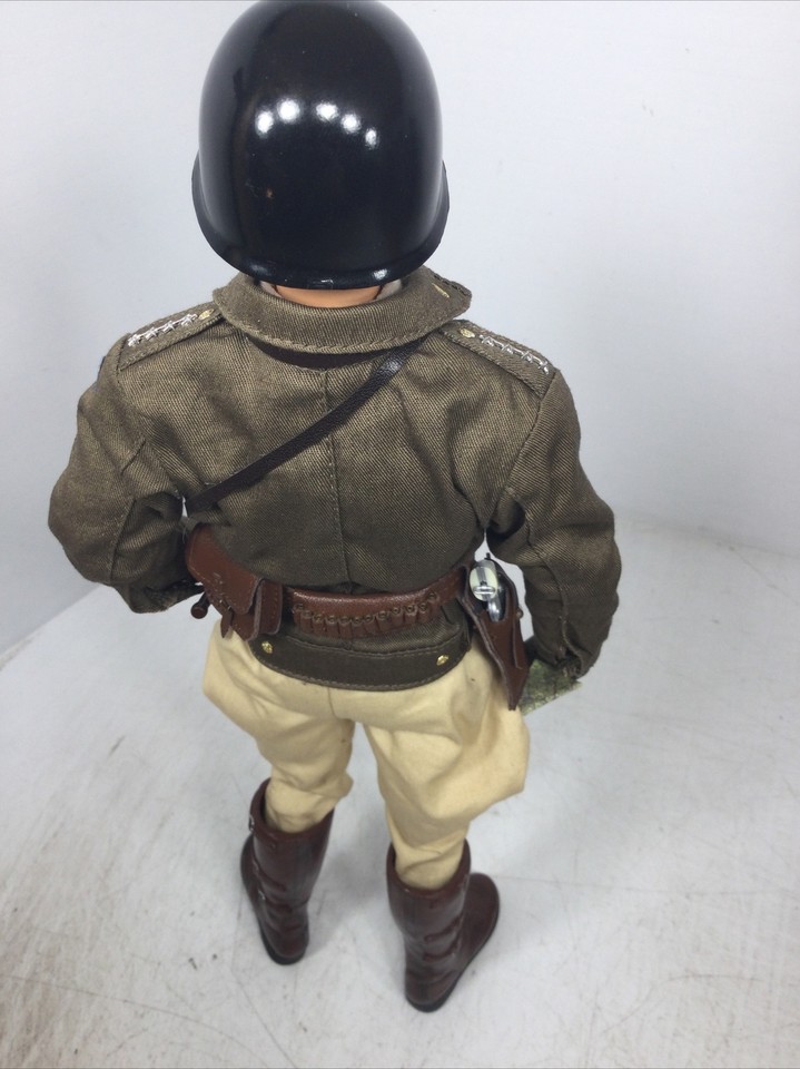 1/6 DRAGON WW2 US 4 STAR GENERAL GEORGE S. PATTON JR 3RD ARMY + COLT ...