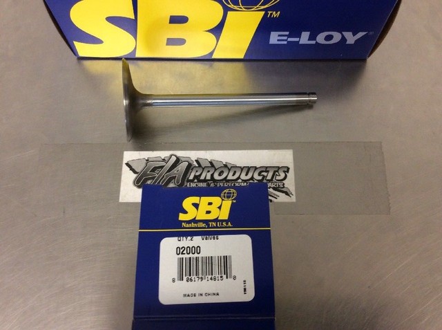 SB International 02000 Valve Train Components - Engine Intake Valve for ...