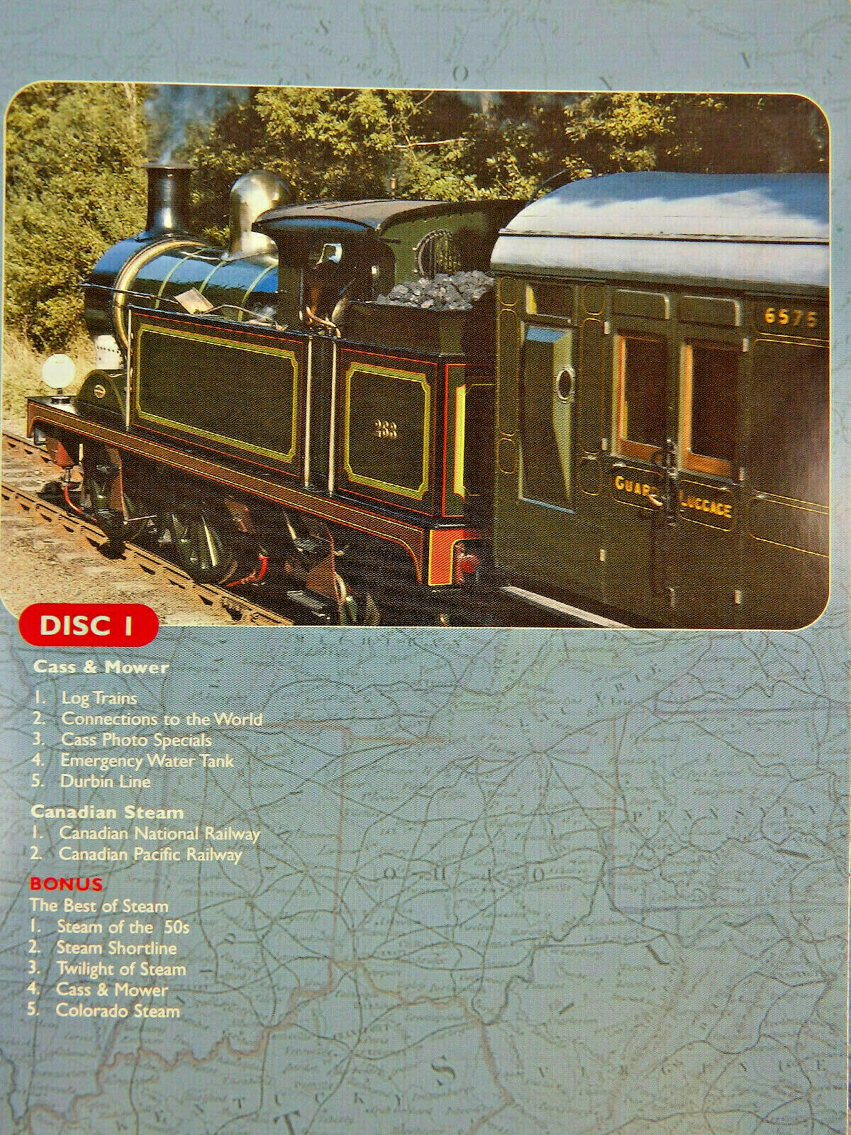 Railway Journeys: The Vanishing Age of Steam DVD (2010) 628261032198| eBay