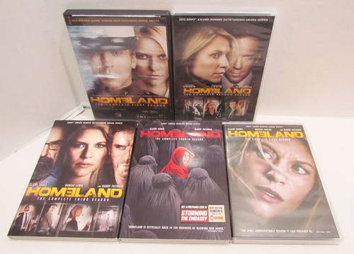 HOMELAND COMPLETE FIRST SECOND THIRD FOURTH FIFTH 1 2 3 4 5 SEASON DVD ...