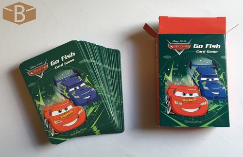 Disney Cars Supercharged Card Games. Crazy 8's and Go Fish. Printed by ...