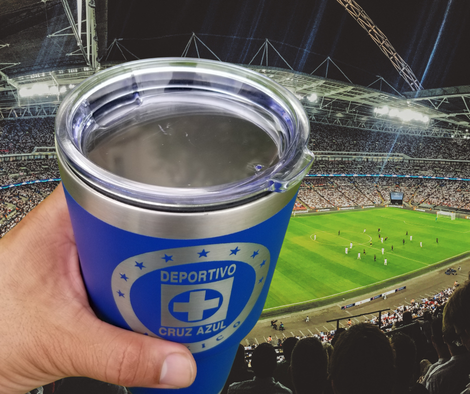 Cruz Azul 30 oz tumbler/Vaso Termico grabado en laser 9 personalizado ...