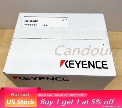 Keyence FD-Q50C Flow Meter Clamp-on Flow Sensor Ultrasonic FDQ50C New ...