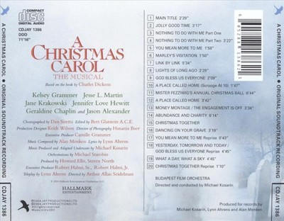 KELSEY GRAMMER CHRISTMAS CAROL: THE MUSICAL [ORIGINAL TV SOUNDTRACK ...