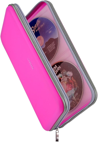 72 Capacity Heavy Duty CD DVD Blu-Ray Media Case Storage Holder ...