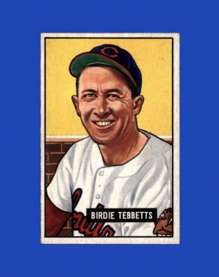 1951 Bowman Set-Break #257 Birdie Tebbetts RC EX-EXMINT *GMCARDS* | eBay
