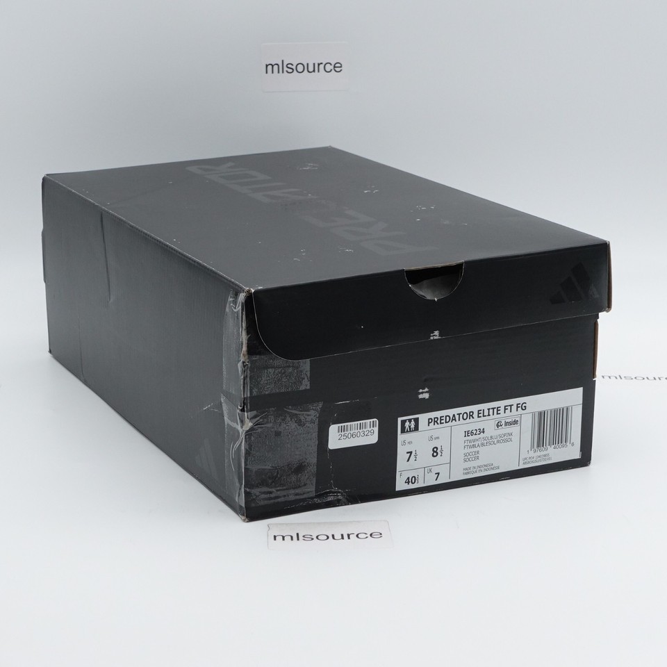 adidas Predator Elite FT FG Foldover Tongue Soccer Shoe Men's IE6234 ...