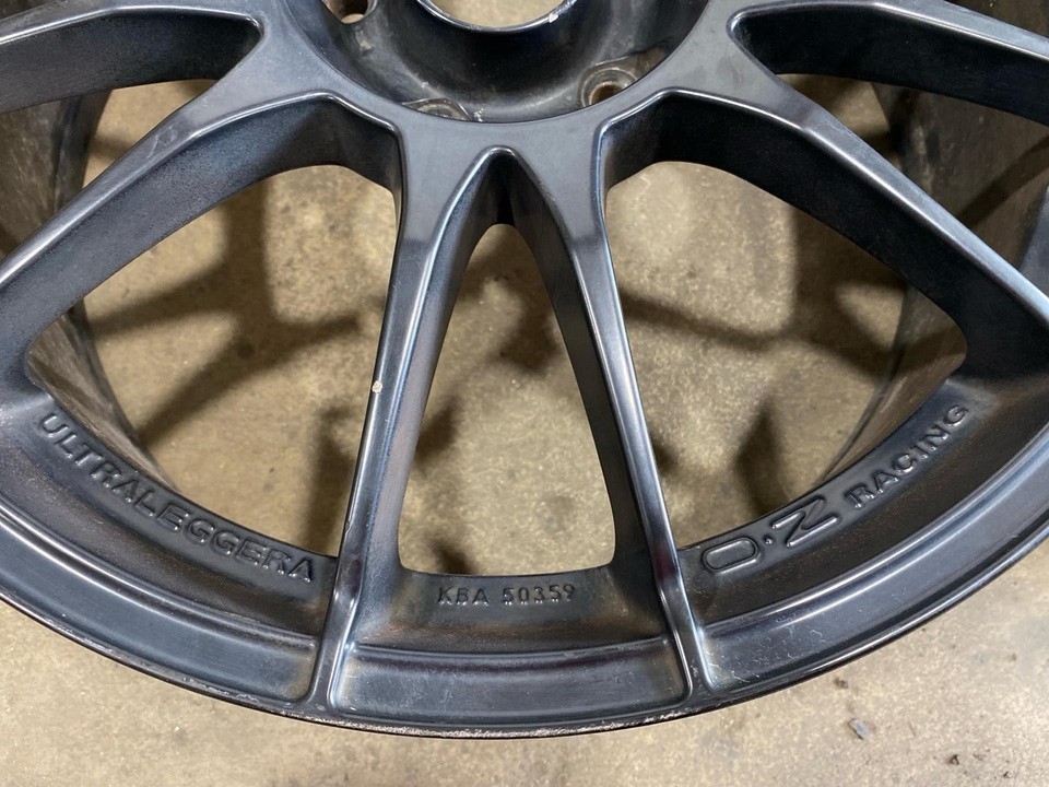 OZ Racing Ultraleggera 18x8 Wheel Rim Set ET35 5x112 Black (TL) | eBay