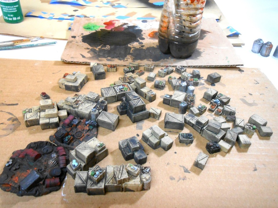 Downtown Deco S Scale Detail Castings Concrete Loading Docks + Freight ...