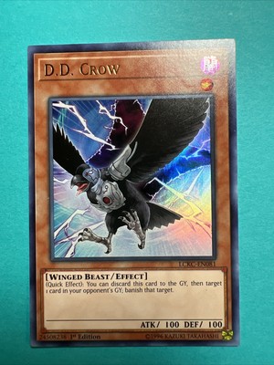 Yu-Gi-Oh! D.D. Crow - LCKC-EN081 - Ultra Rare - 1st Edition - NM | eBay