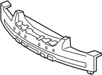 52611-53140 Toyota Absorber, front bumper energy 5261153140, New ...