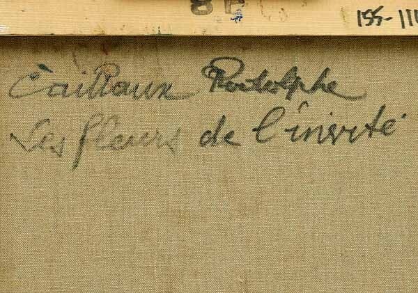 Rodolphe Caillaux (France) Original Painting Oil on Canvas Signed ...