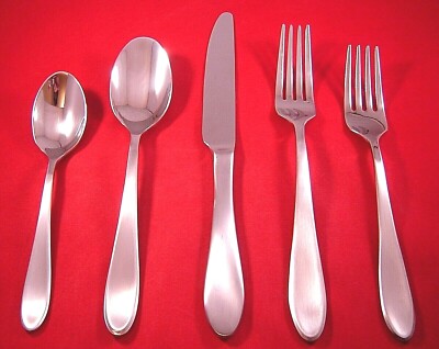 Mikasa Satin Prescott 18/10 Stainless Flatware Your Choice NEW | eBay