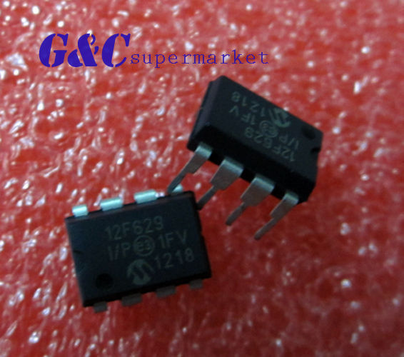 ORGINAL PIC12F629-I/P PIC12F629 MICROCHIP DIP-8 MCU CMOS 8BIT 1K FLASH D2 New | eBay