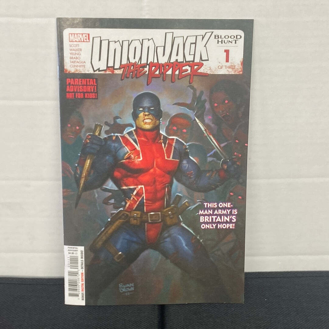 Marvel Comics MARVEL COMICS UNION JACK THE RIPPER 1 | eBay