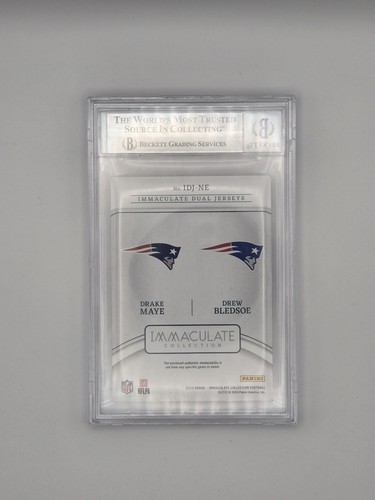 Drake Maye Dual Patch Immaculate/10 | eBay